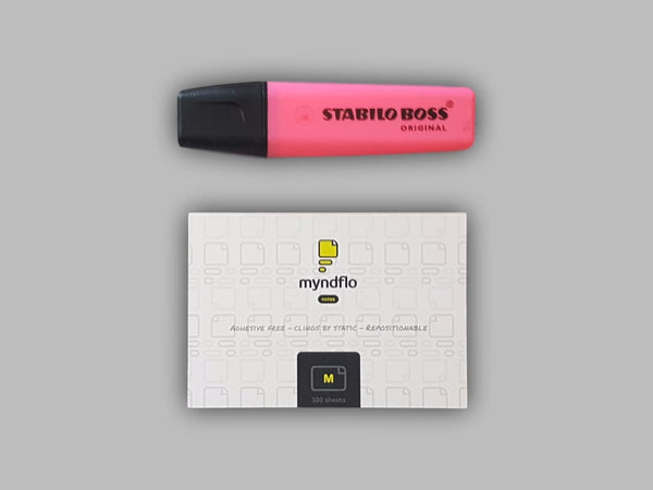 Static Notes MEDIUM 100x70mm Assorted Colours Pack 6 – Myndflo.com